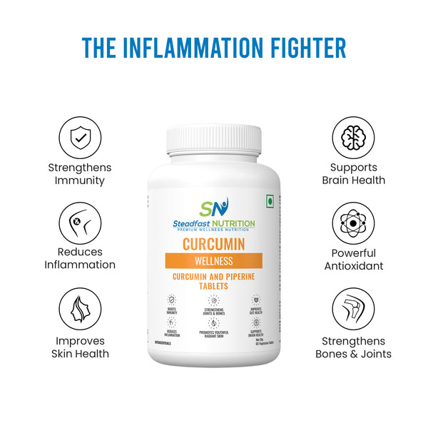 Buy Curcumin & Piperine Tablets | Powerful Antioxidant & Anti ...