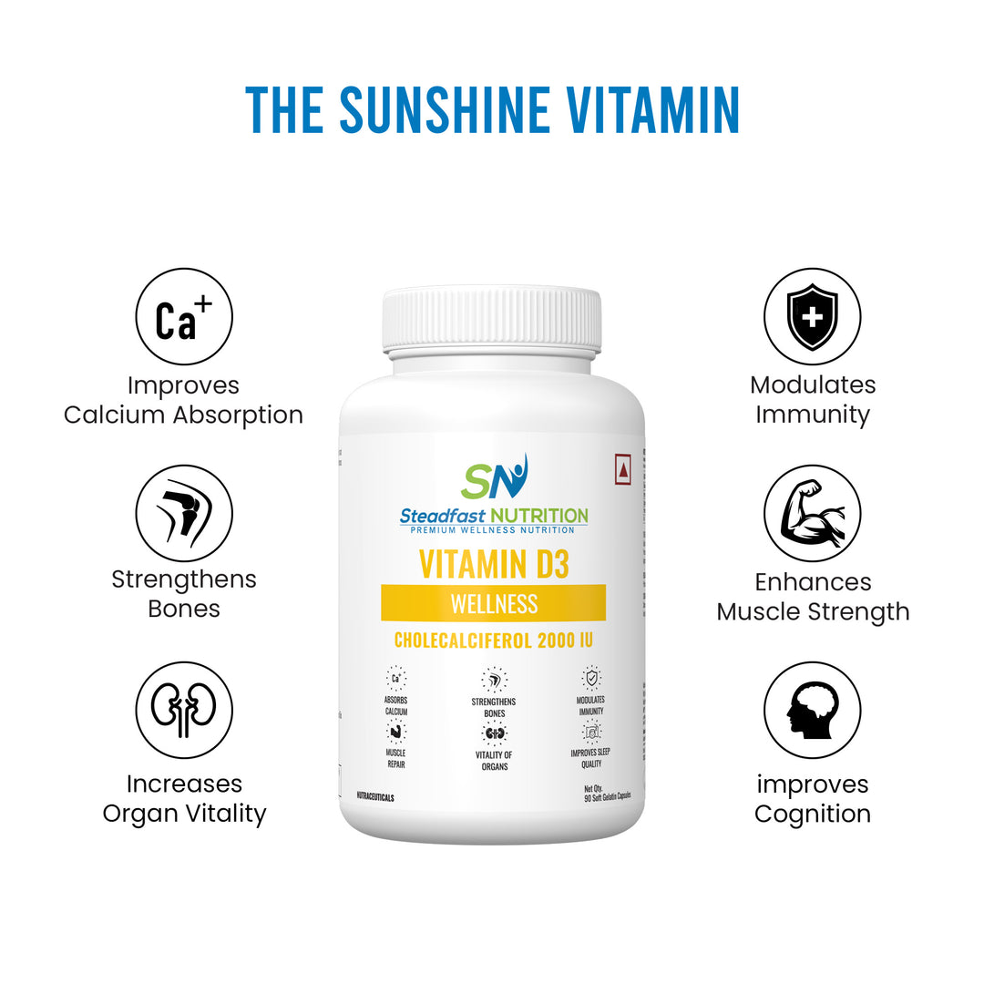 Buy Vitamin D3 Capsules | Boost Immunity & Support Bone Health ...