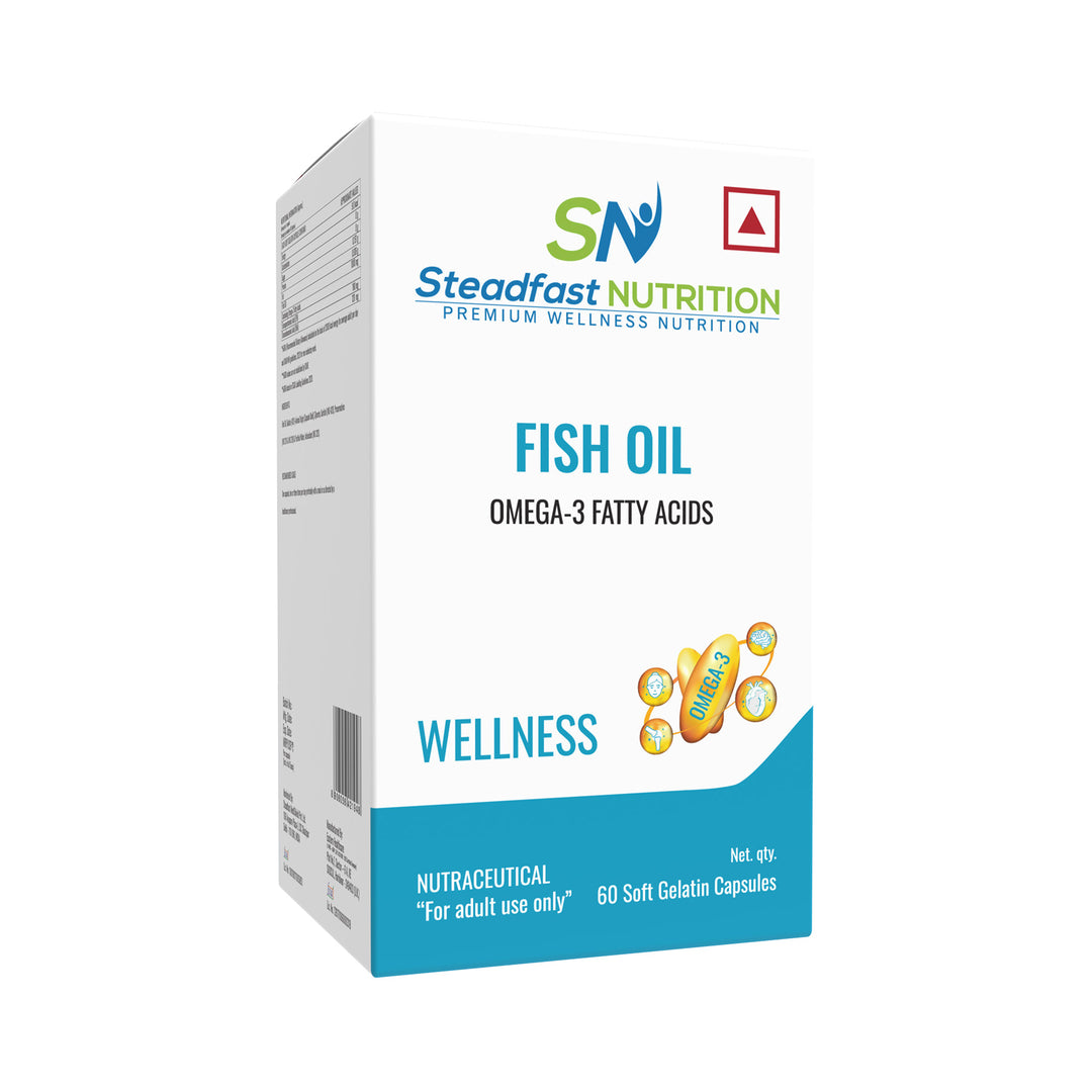 Best Fish Oil Capsules 1000 mg, 60 Capsules to Boost Heart, Brain, Bone ...