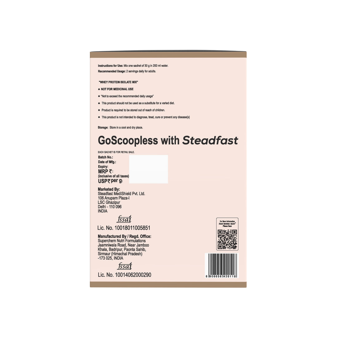 Incredible Isolate – 25 g Whey Protein Isolate | Low-Carb & Fast ...