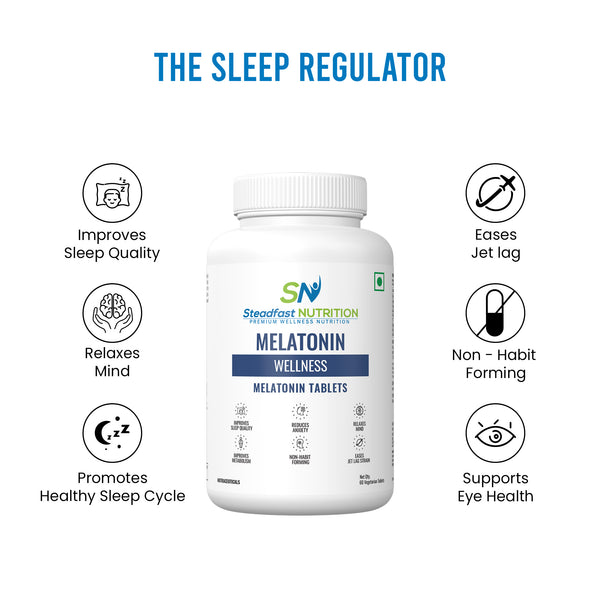 Buy Melatonin Tablets for Better Sleep | Natural Sleep Aid & Relaxation ...