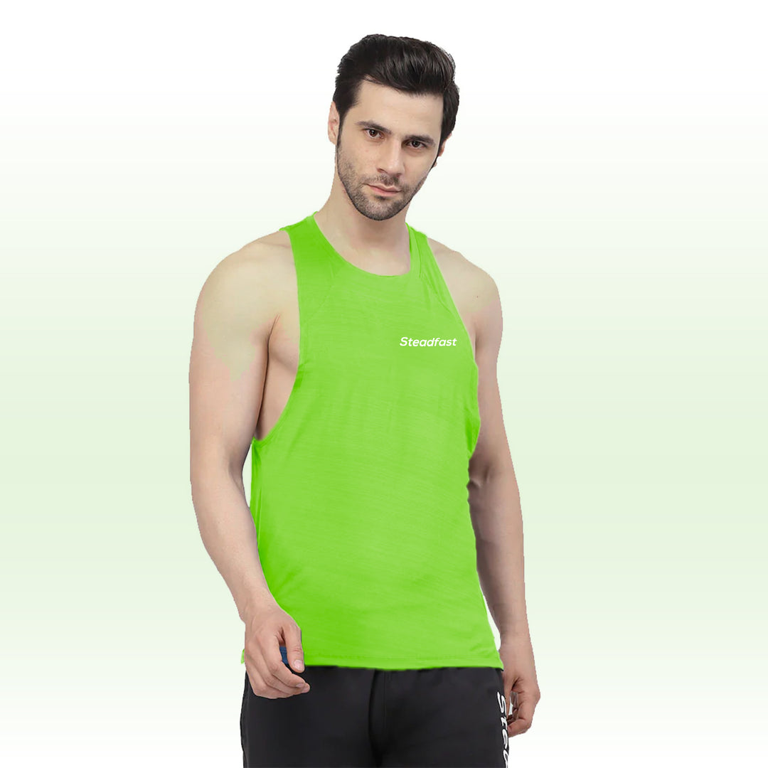 Deep Cut Sleeves Stringer | Blue Stringer for Workout – Steadfast Nutrition