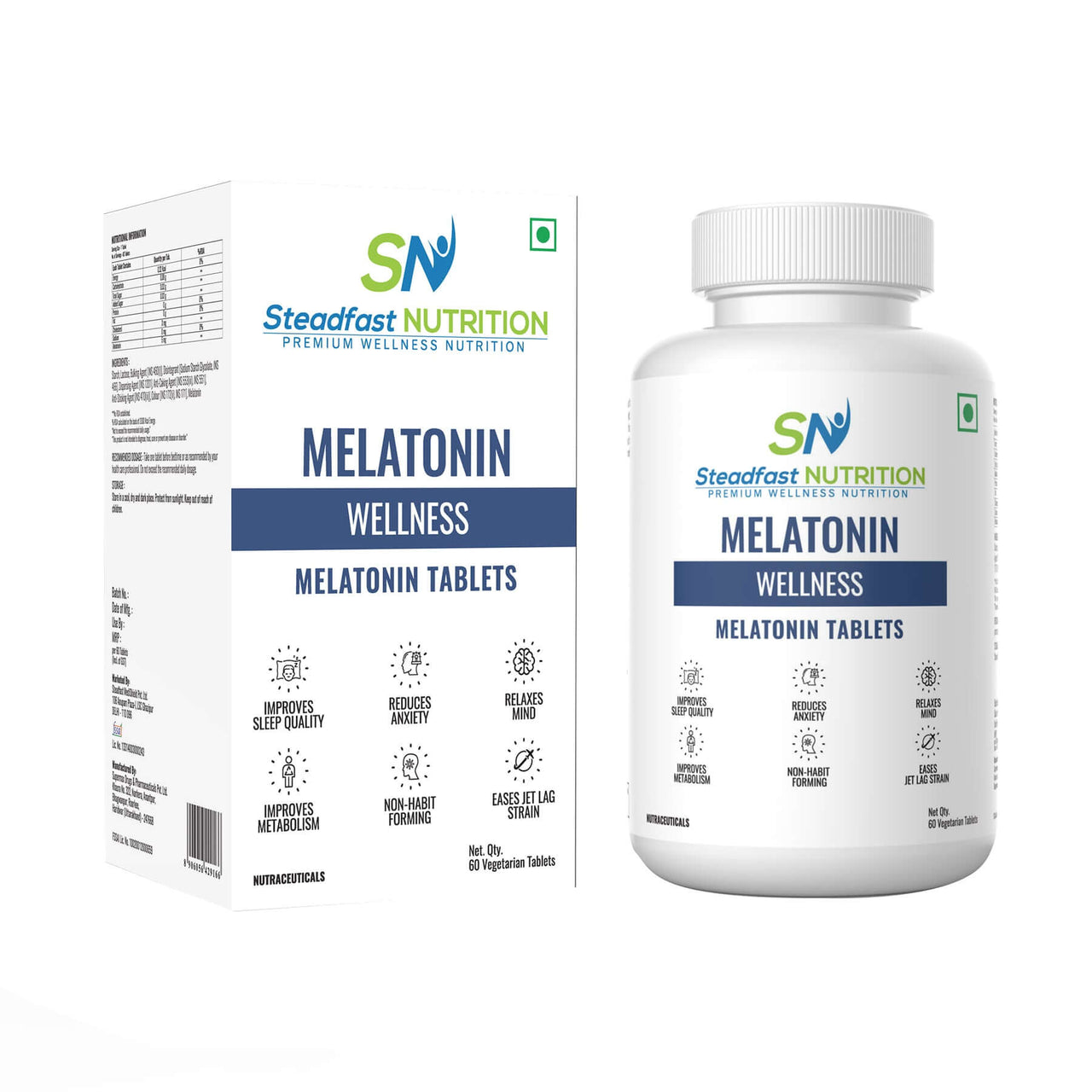 Buy Best Melatonin Tablets Online at Great Price 2024 – Steadfast Nutrition