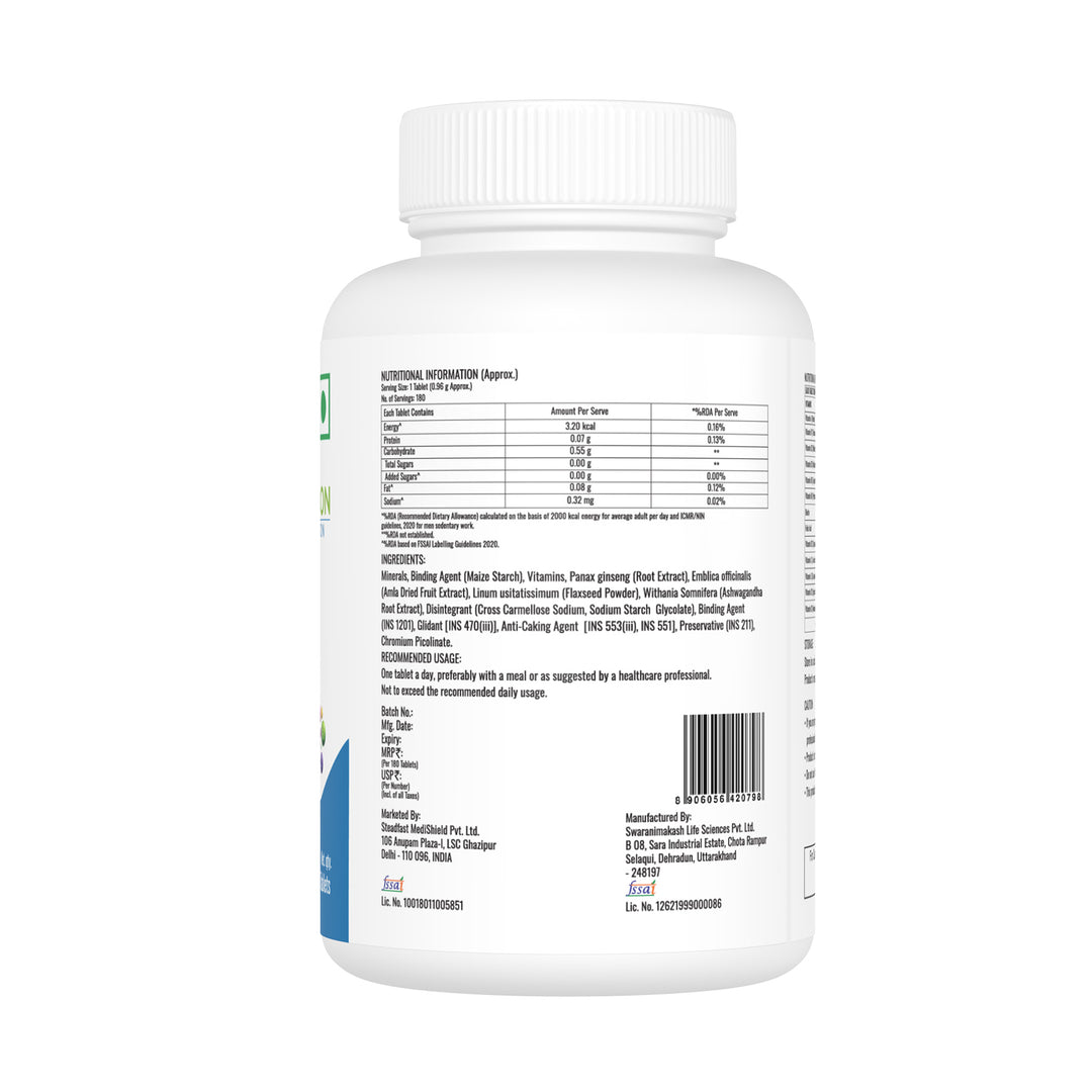 Multivitamin Mega Pack - 180 Tablets – Steadfast Nutrition