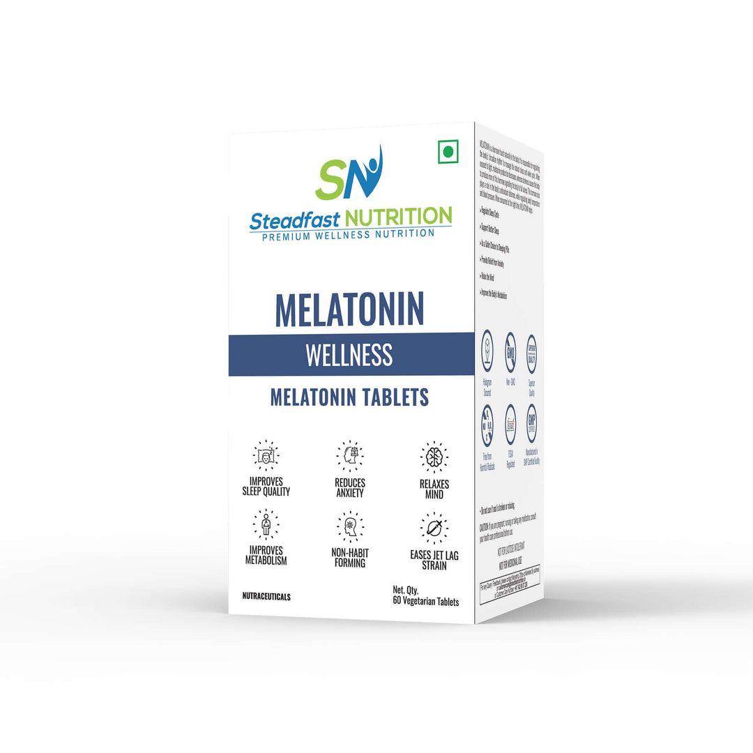 Buy Best Melatonin Tablets Online at Great Price 2024 – Steadfast Nutrition