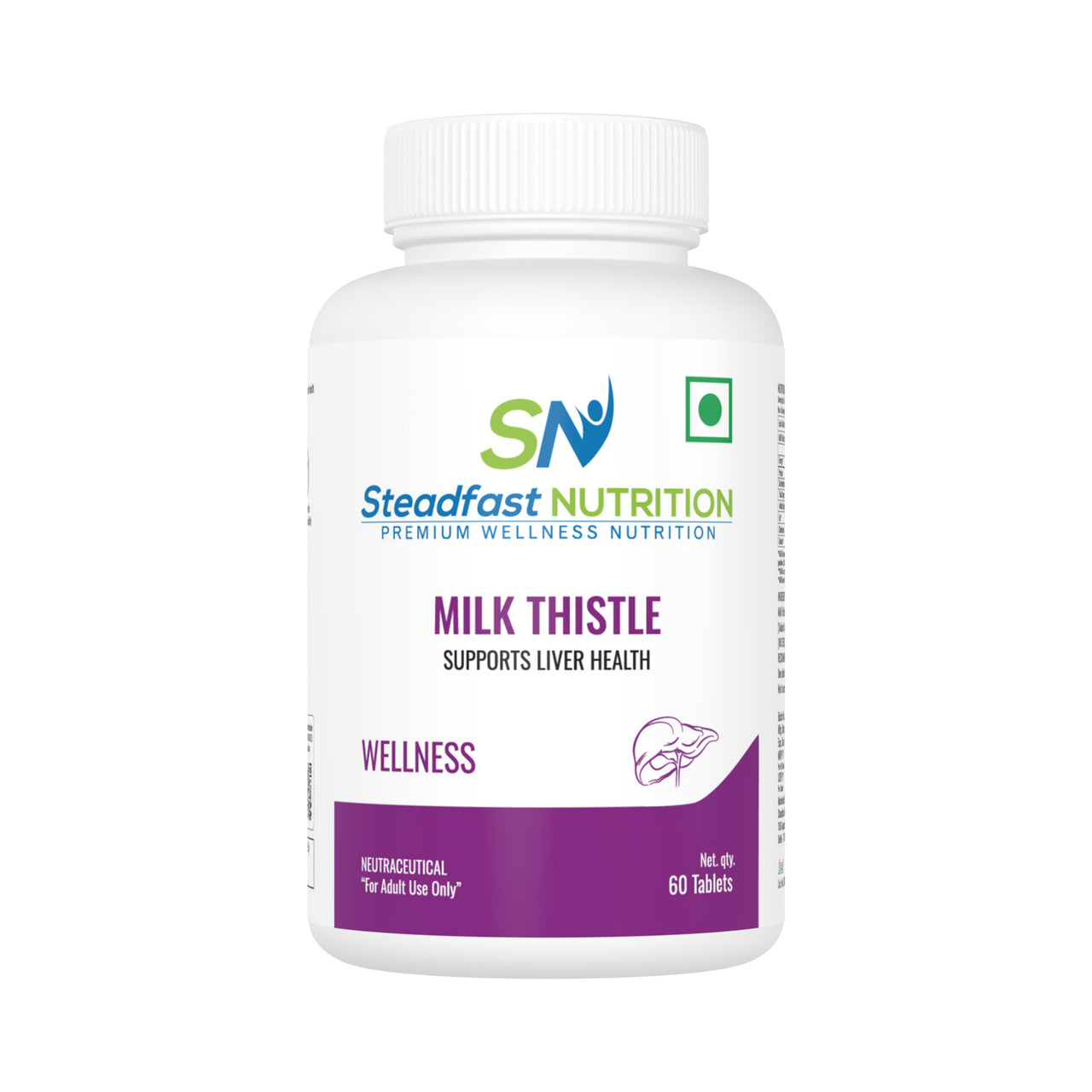 Milk Thistle Tablet with Silymarin 250mg, 60 Tablets for Liver Health ...