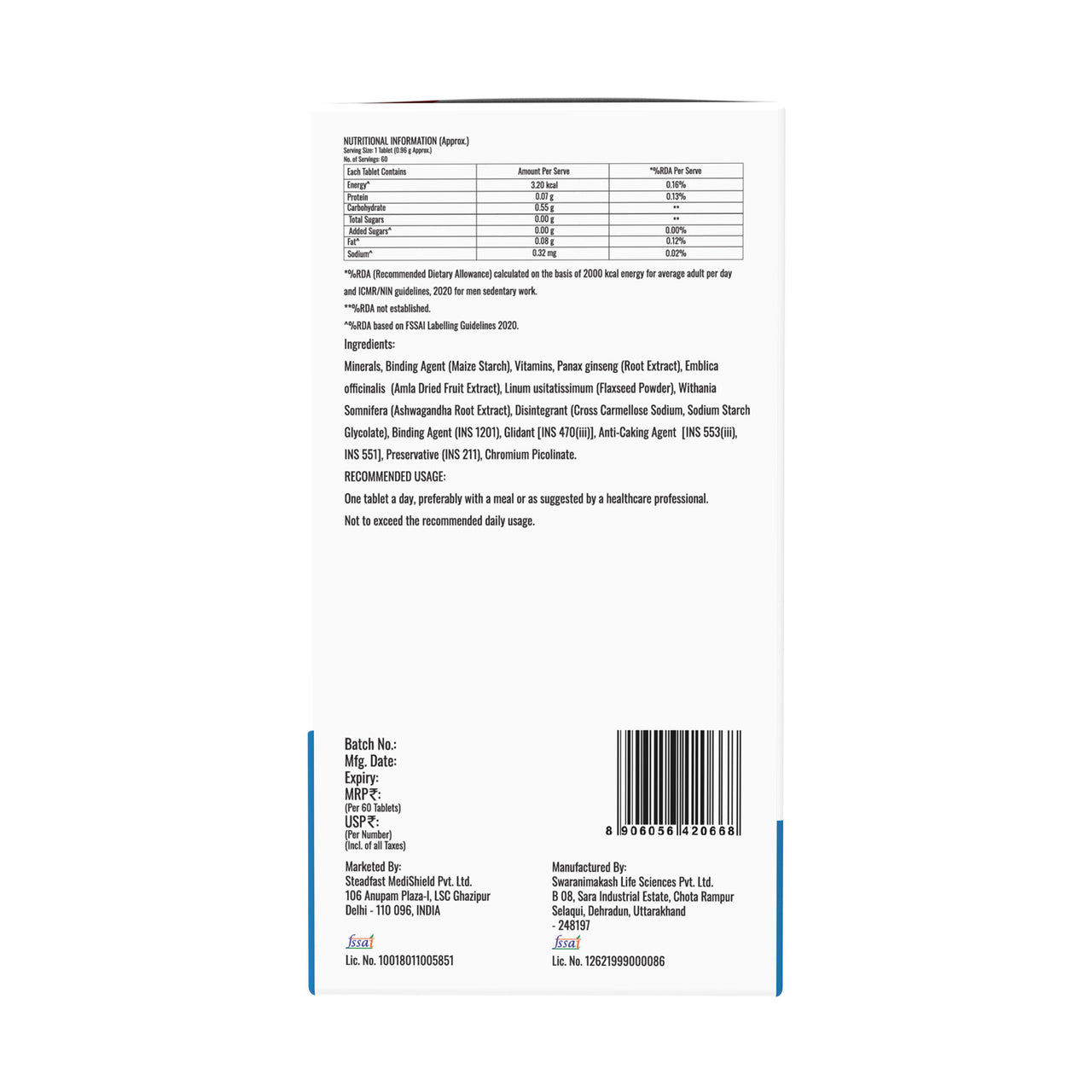 Best Multivitamin Tablet Online with 13 Vitamins and 9 Minerals ...