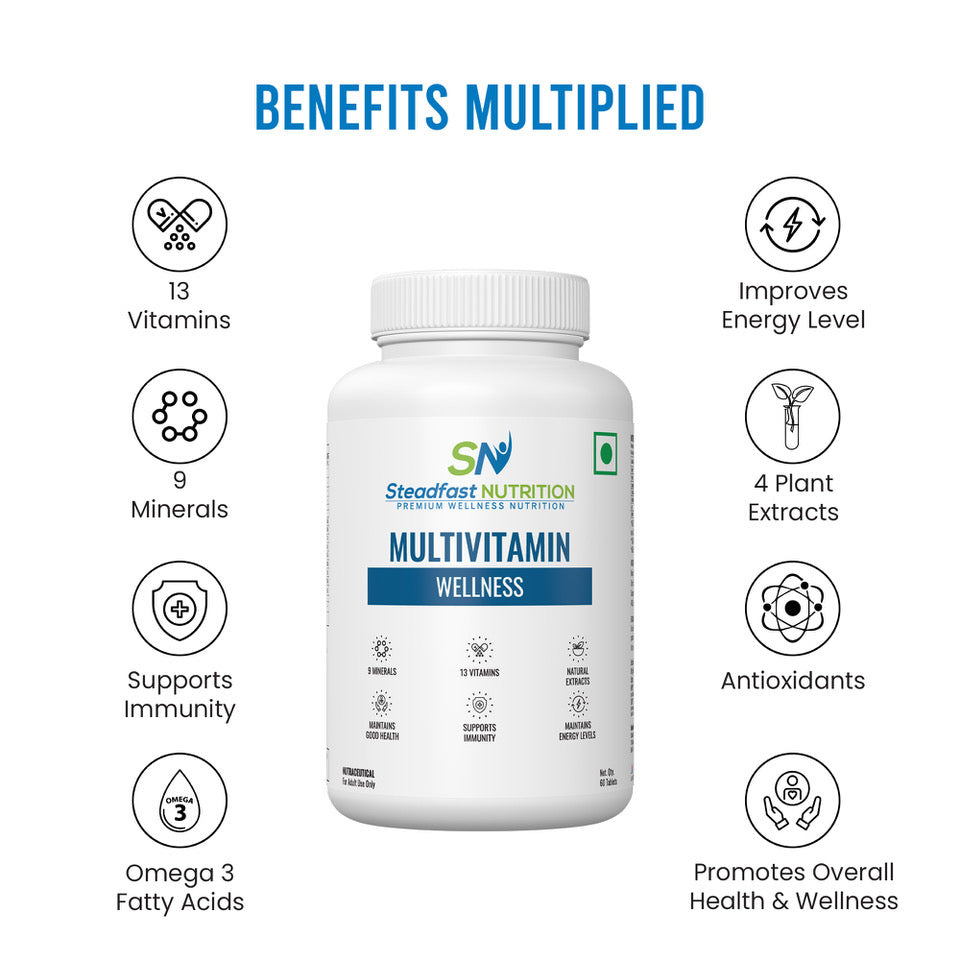 Multivitamin Tablets | Steadfast Nutrition