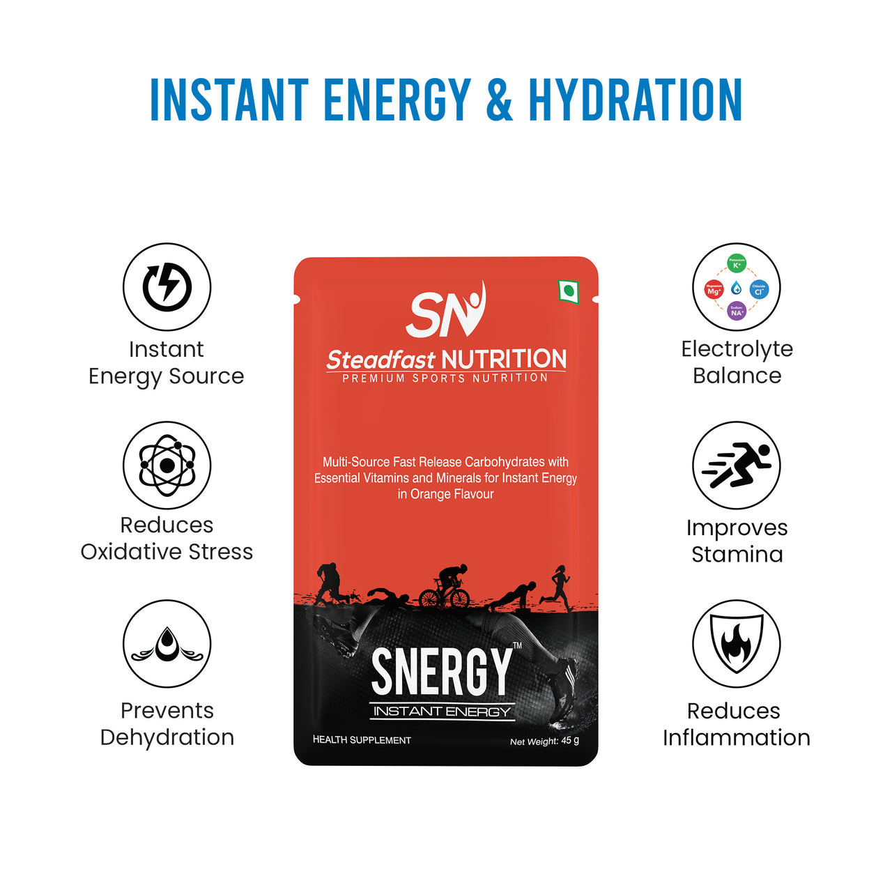 Instant Energy Drink | Snergy – Steadfast Nutrition