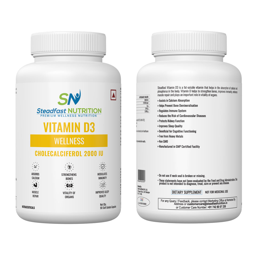 Buy Vitamin D3 Capsules | Boost Immunity & Support Bone Health ...