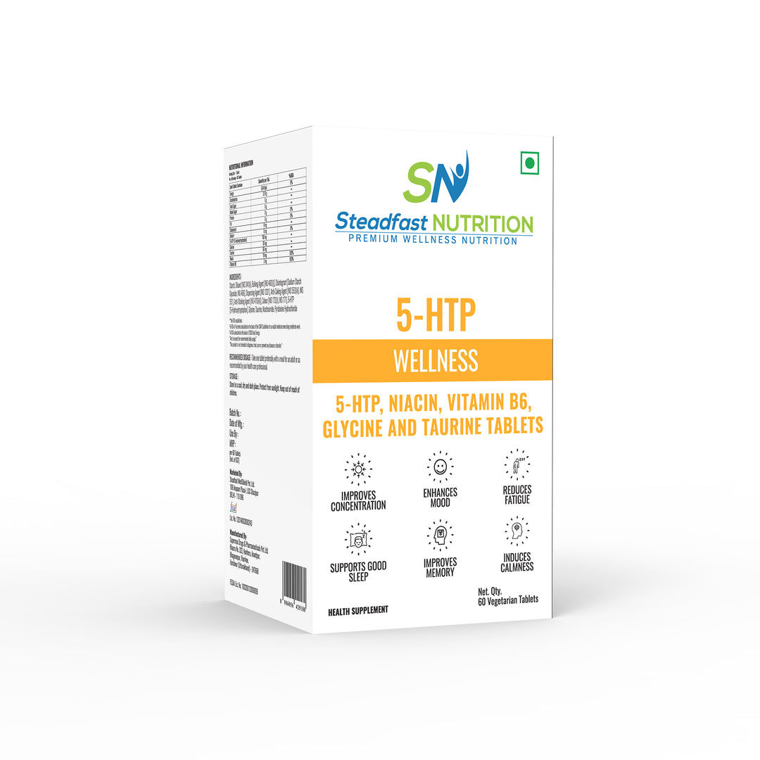 Buy 5-HTP Hydroxytryptophan 60 Tablets Online 2024 – Steadfast Nutrition