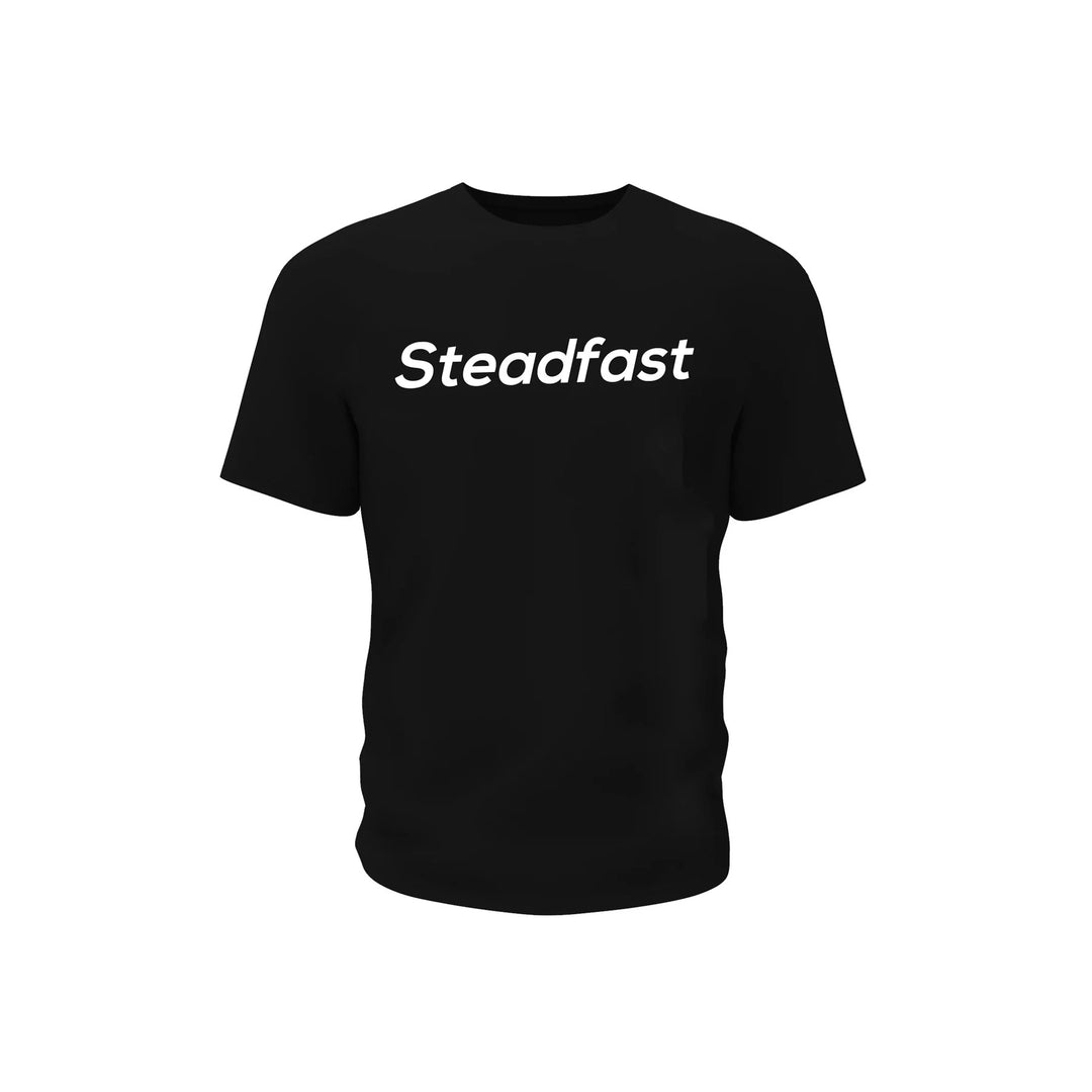 Black Workout Tee Shettiyano Edition – Steadfast Nutrition